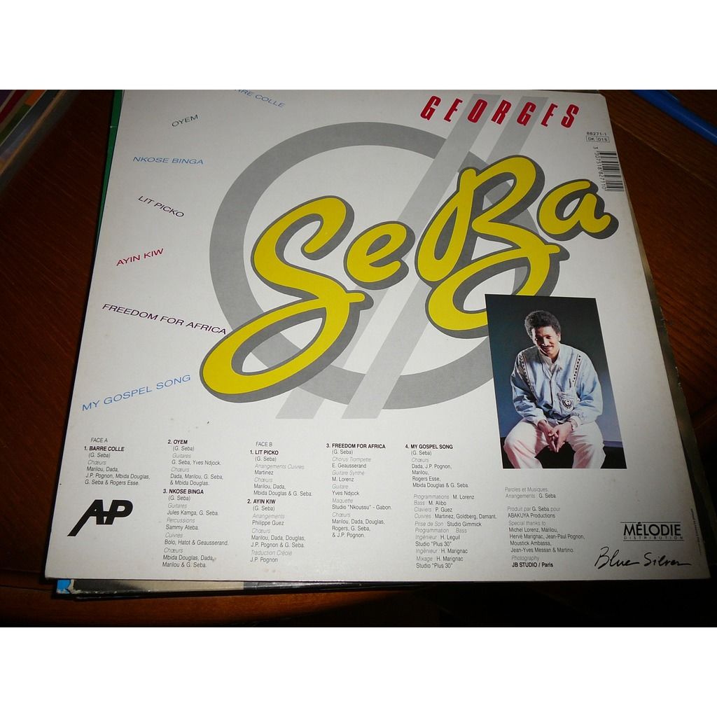 Freedom de Georges Seba, 33T chez bruno30 - Ref:119714478