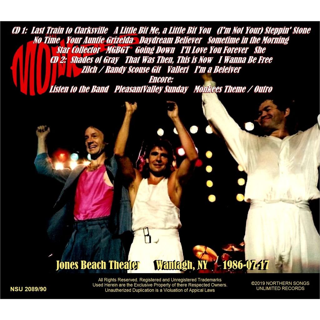 Live at jones beach theater, wantagh, ny 1986 july 17th ltd 2 cd by The ...