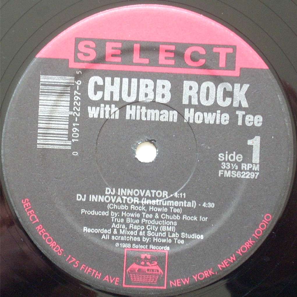 Dj innovator de Chubb Rock With Hitman Howie Tee, Maxi 33T chez ...