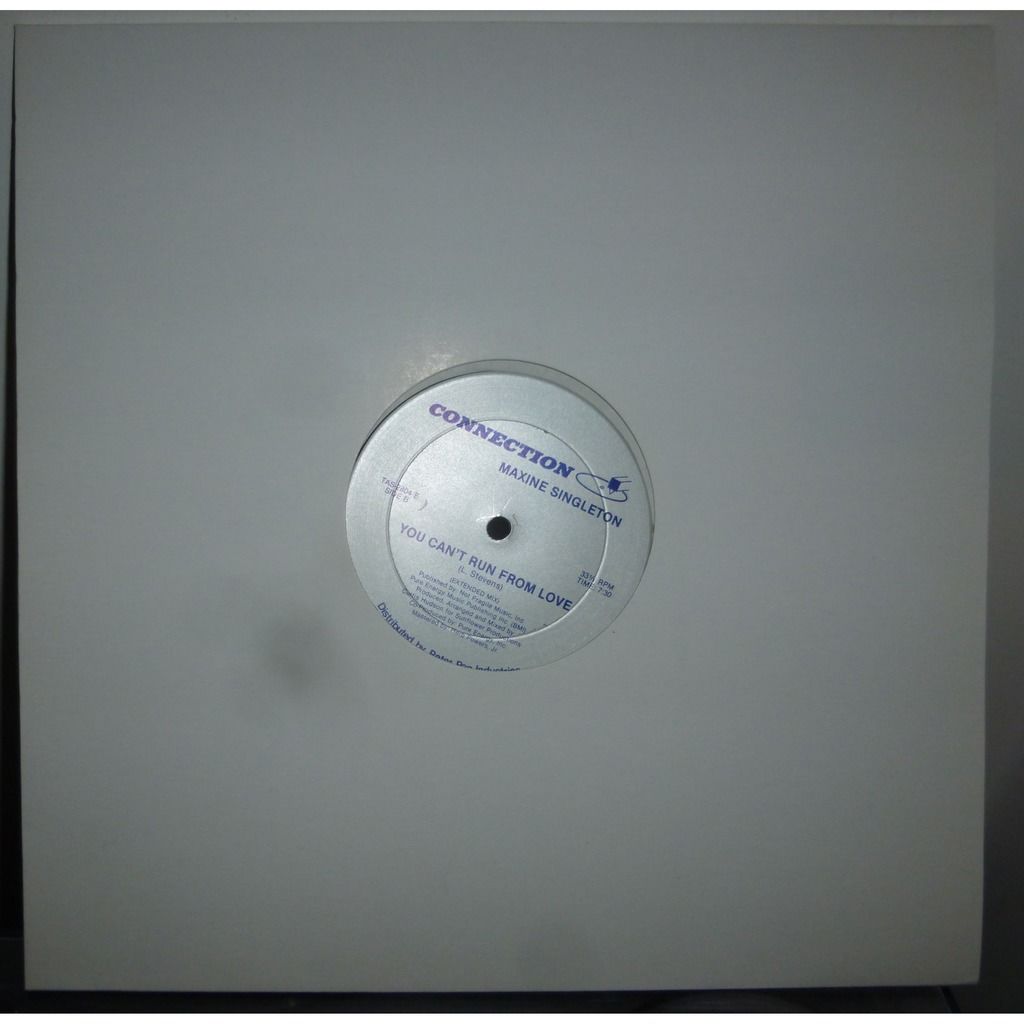 You can't run from love de Maxine Singleton, Maxi 33T chez ...