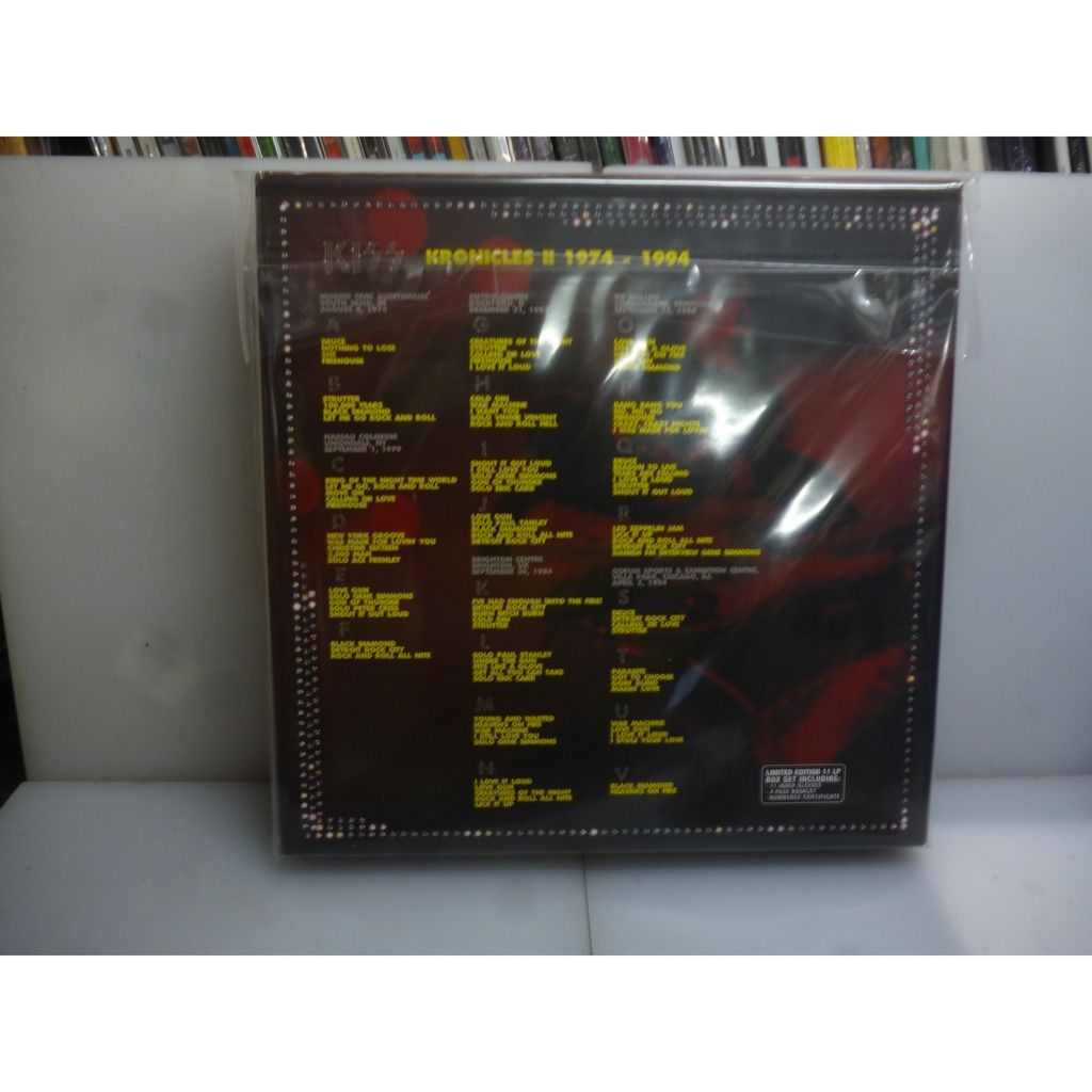 Kronicles ii 1974-1994. usa 2020 ltd to 300 11 colour vinyl lp boxset. by Kiss, LP Box set with ...