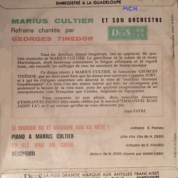 Si maman ou et madame aou ka néyé ? (rare original french press - ep ...
