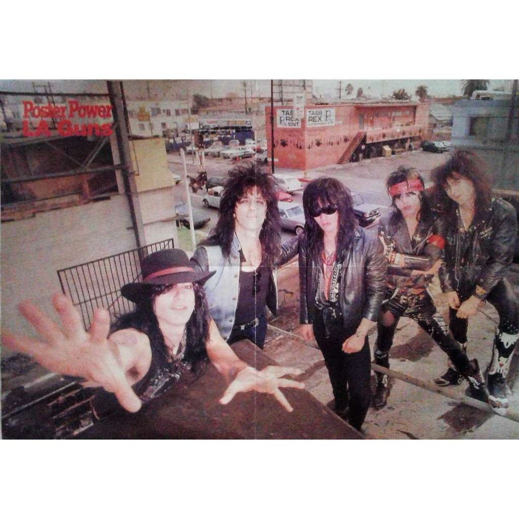 La guns (italian 90s promo poster from metal magazine!!) by La Guns ...