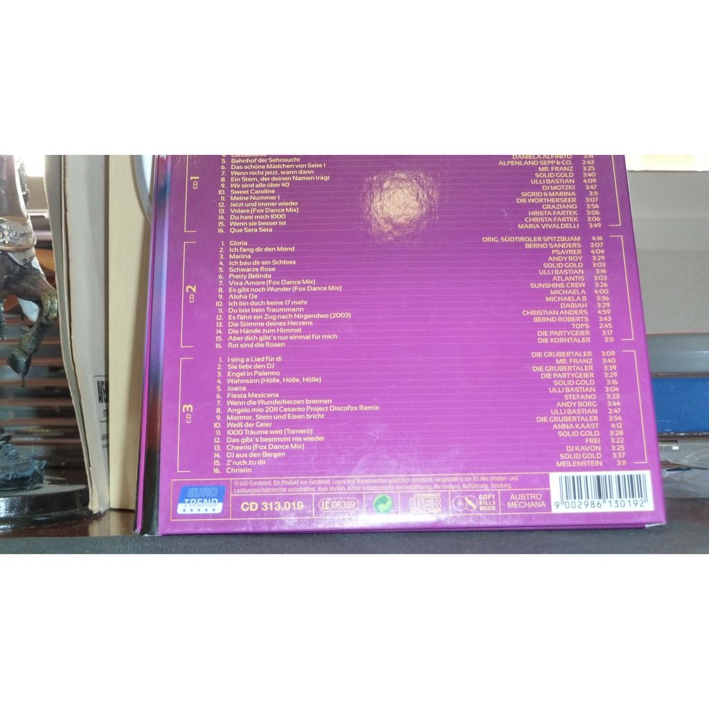 Mega party schlager mix by Varios, CD x 3 with cristian33 - Ref:119857225