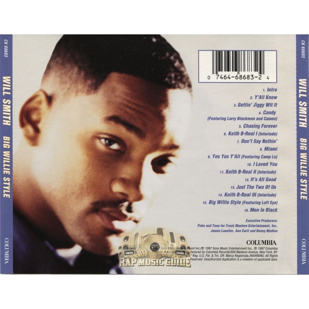Will smith - big willie style (cd, album) by Will Smith - Big Willie ...