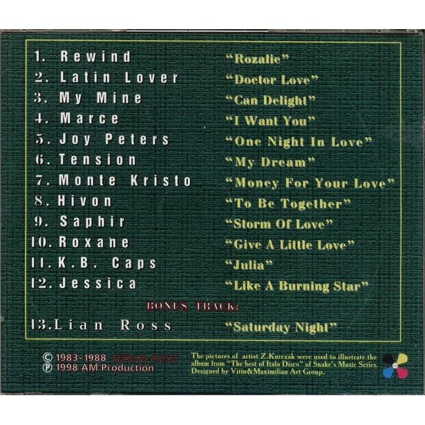 The best of italo disco vol. 3 (disco exclusive collection) by Various ...