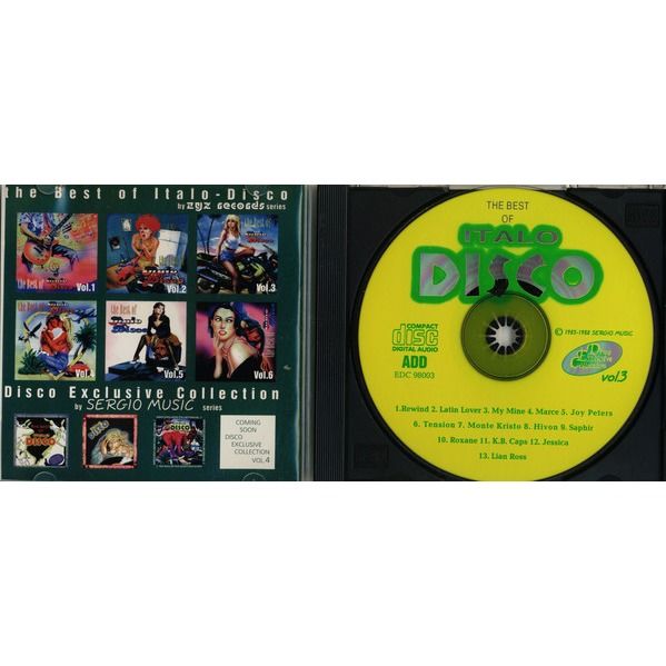 The best of italo disco vol. 3 (disco exclusive collection) by Various ...