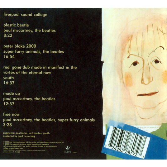 Liverpool sound collage de Paul Mccartney, CD chez kamchatka - Ref ...