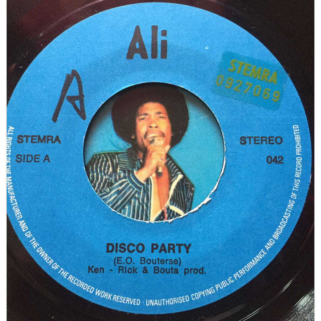 Disco party / champagne and wine de Erwin Bouterse And His Rhythm ...