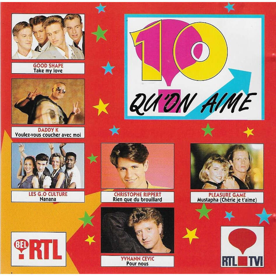 10 qu'on aime 94 (pochette rouge) de Patsy / Mike Alison / Paul Severs ...