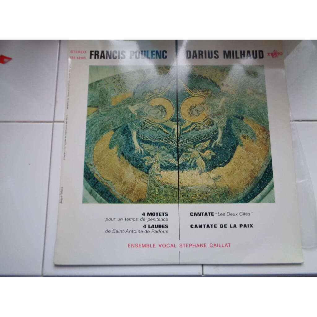 Poulenc : 4 motets - 4 laudes - poulenc : cantate les 2 cités et ...