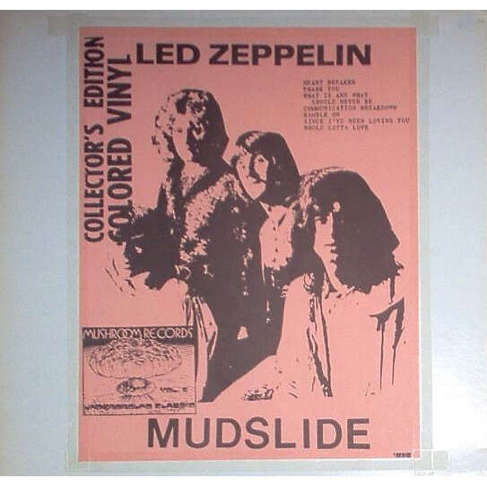 Mudslide (mushroom records lbl test press b/side missing lbl lp ...