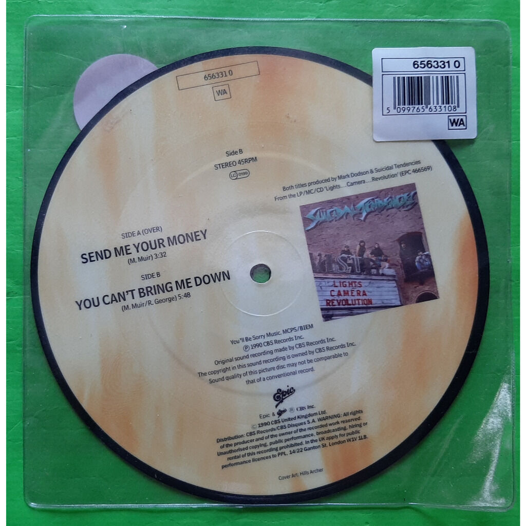 Send me your money-(limited édition)(45t)2 tracks)(pic-disc)(original ...