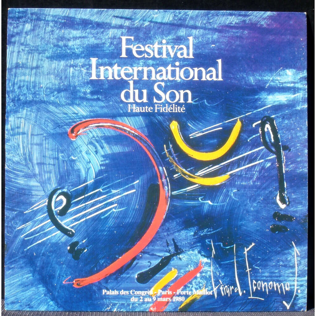 Festival international du son paris 1980 by Gérard Economos, LP with ...