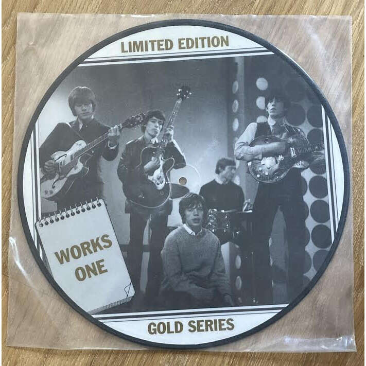 Gold series works 1 (rare limited picture disc) de Rolling Stones, 33T ...