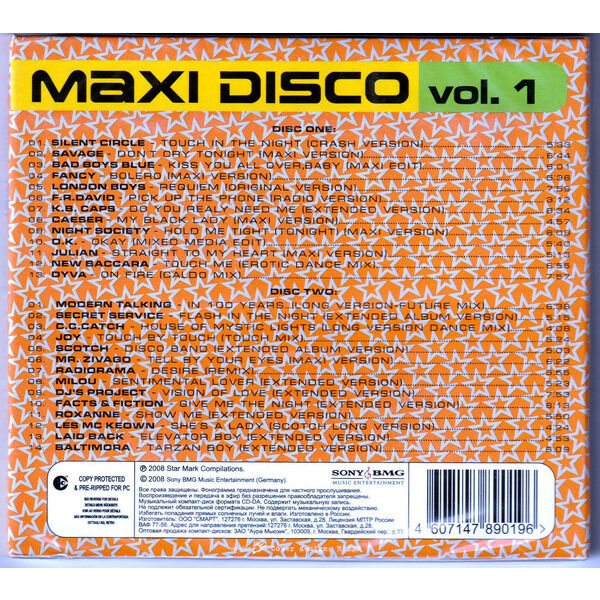 Maxi disco vol.1 (i love 80s) 2cd de Various, CD x 2 chez cdworldwide ...