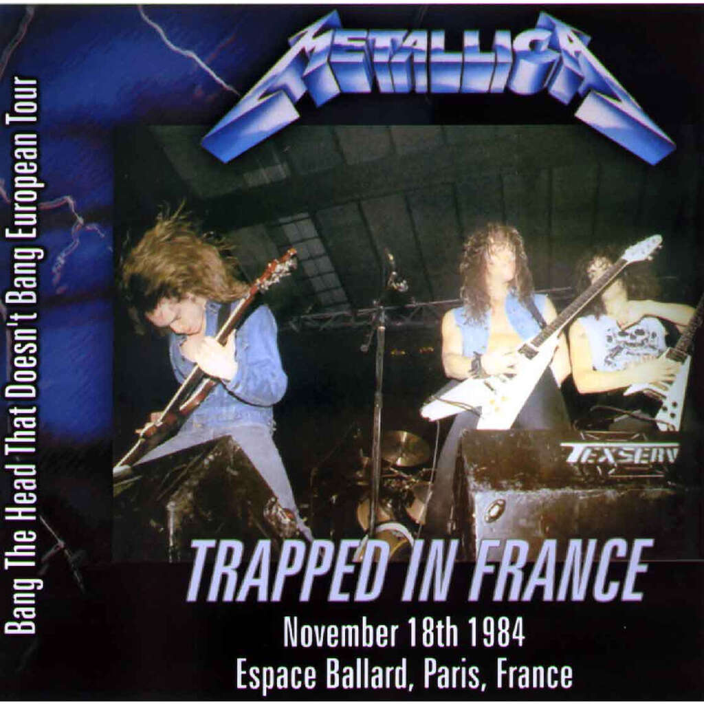 Espace balard paris 1984 de Metallica, CD chez galaxysounds - Ref ...