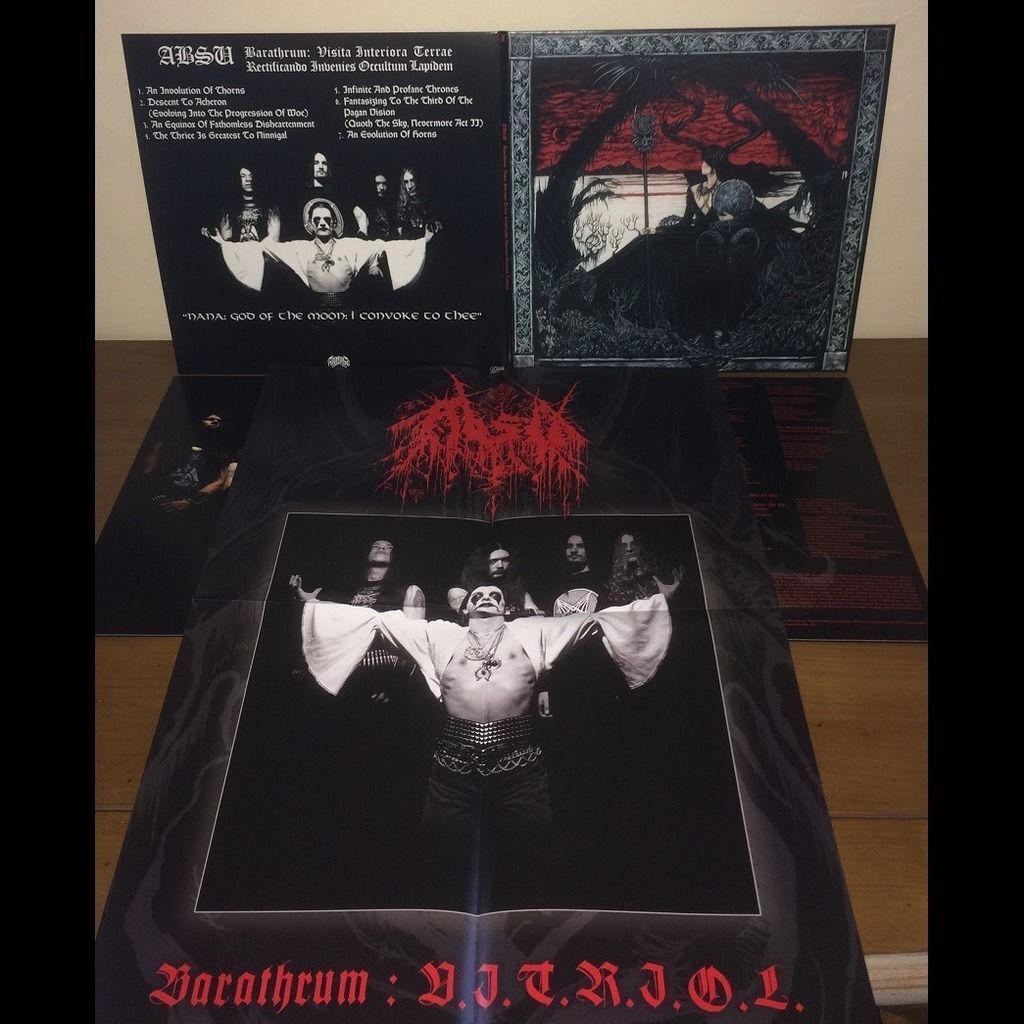 ABSU barathrum: v.i.t.r.i.o.l. black vinyl, LP 180-220 GR for sale on ...