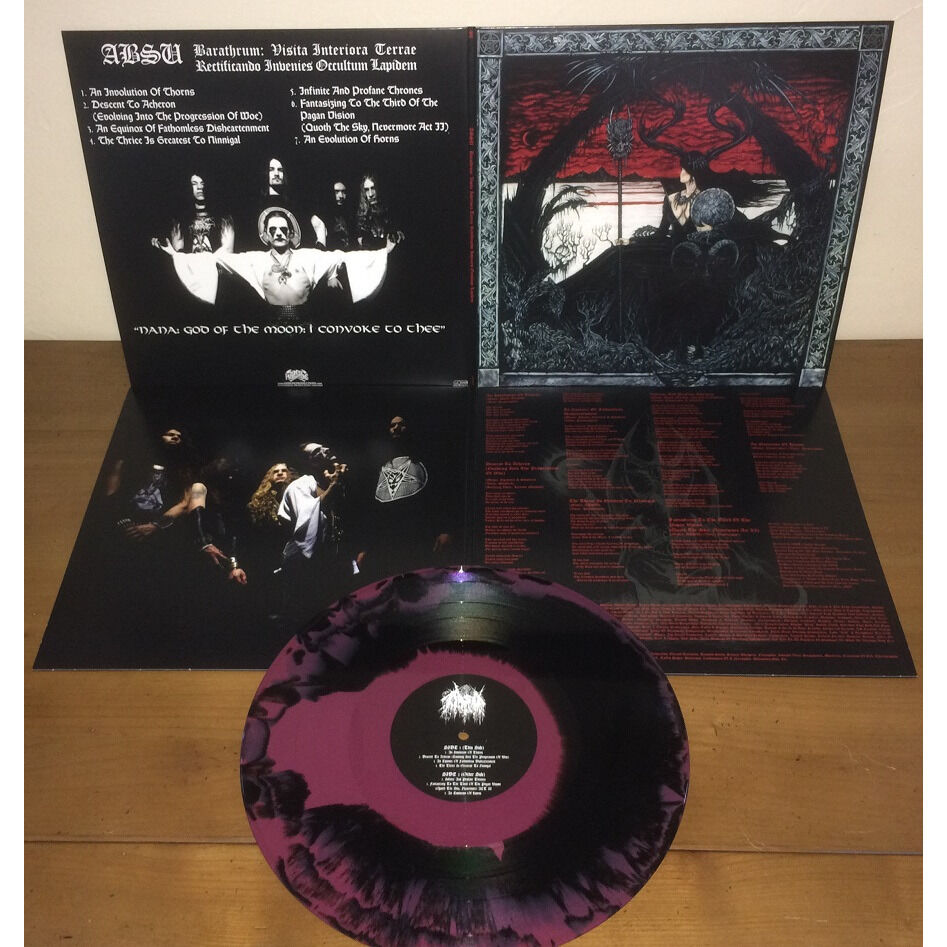ABSU barathrum: v.i.t.r.i.o.l. swirl vinyl, LP 180-220 GR for sale on ...