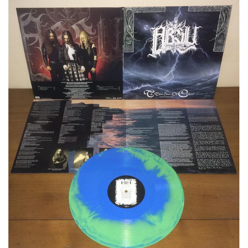 ABSU the third storm of cythraul. swirl vinyl, LP 180-220 GR for sale ...