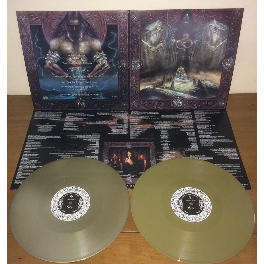 ABSU tara. gold vinyl, LP 180-220 GR X 2 for sale on osmoseproductions.com