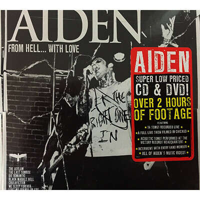 From hell... with love de Aiden, CD + DVD chez ledotakas - Ref:119993152