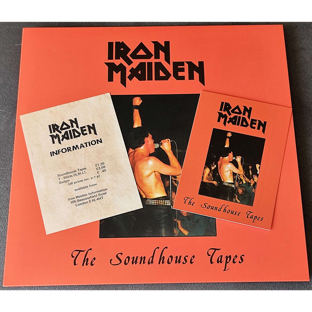 The soundhouse tapes (12'') ltd edit orange vinyl with postcard -e.u de ...