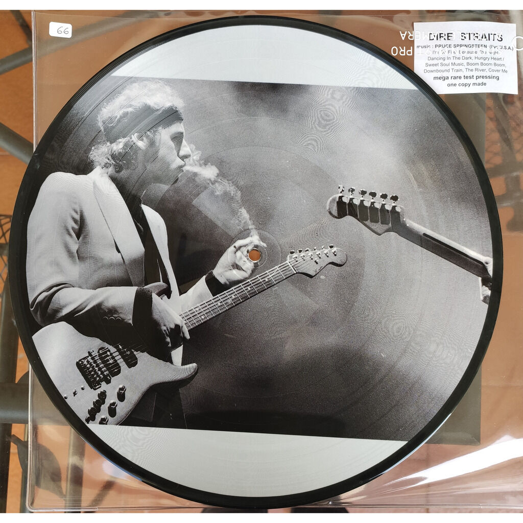 Music: bruce springsteen (live u.s.a.) megarare test pressing by Dire ...