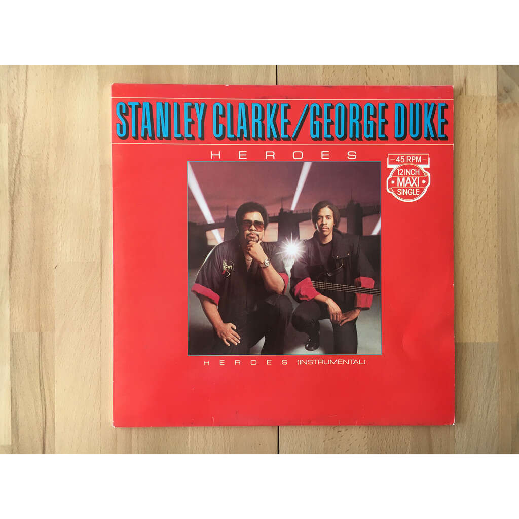 Heroes de Stanley Clarke / George Duke, Maxi 45T chez saphuri - Ref ...