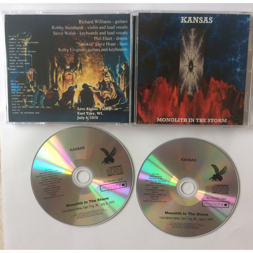 Monolith in the storm by Kansas, CD with galaxysounds - Ref:1511038332