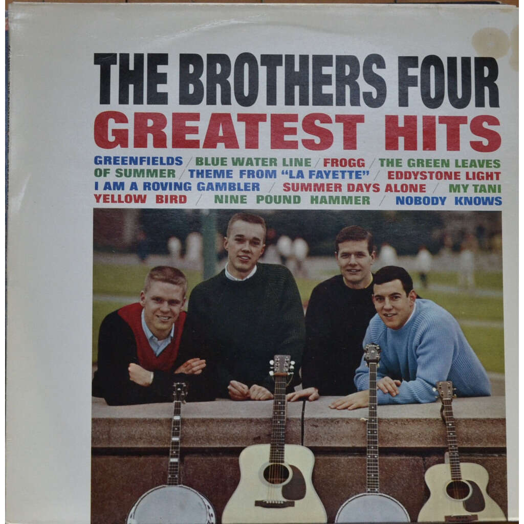 Greatest hits de Brothers Four, 33T chez pycvinyl - Ref:120049374