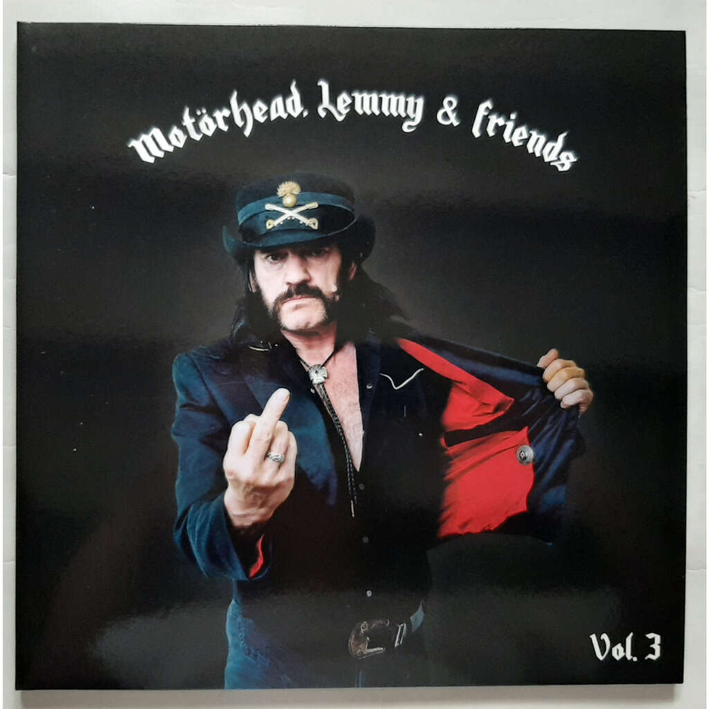 Motorhead,lemmy&friends vol3-limited-2lp-blue vinyl/getefold sleeve ...