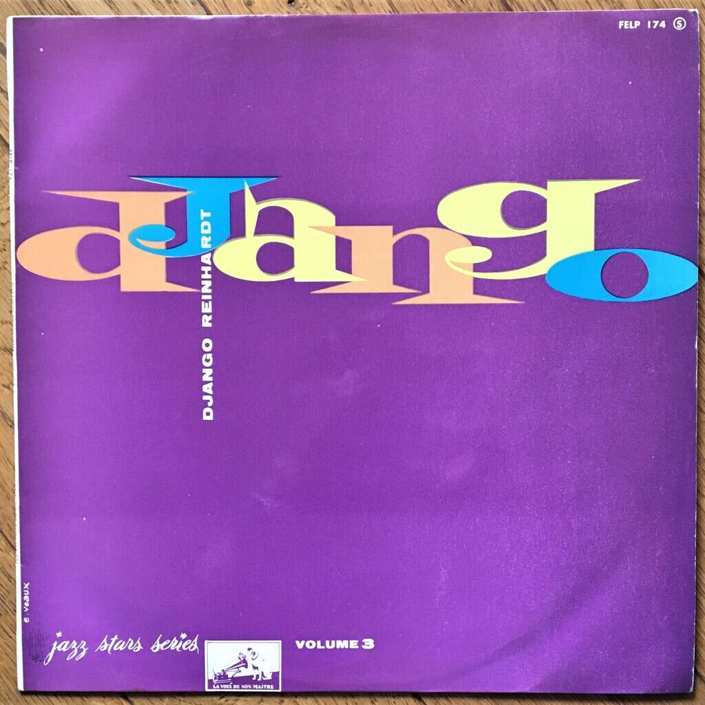 Django - volume 3 de Django Reinhardt, 33T 180-220 gr chez labelledoccasion - Ref:120072118