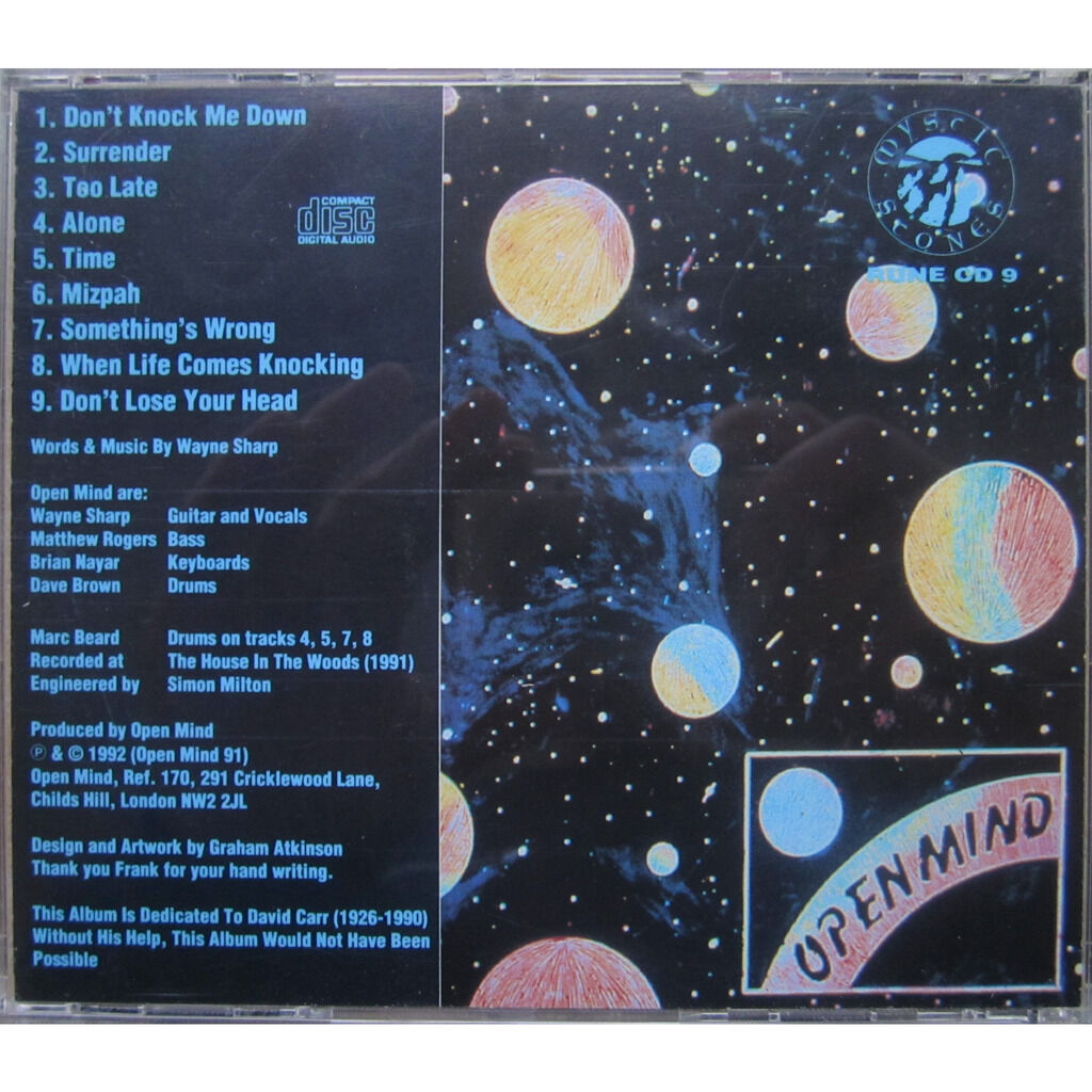 Spiritual lovers de Open Mind, CD chez 154recordshop - Ref:3118229521