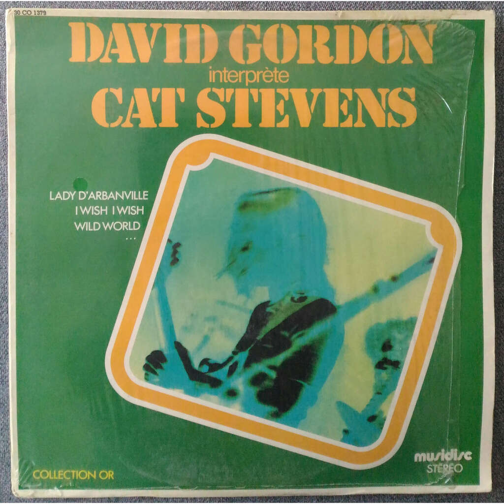 David gordon interprete cat stevens de David Gordon, 33T chez ...