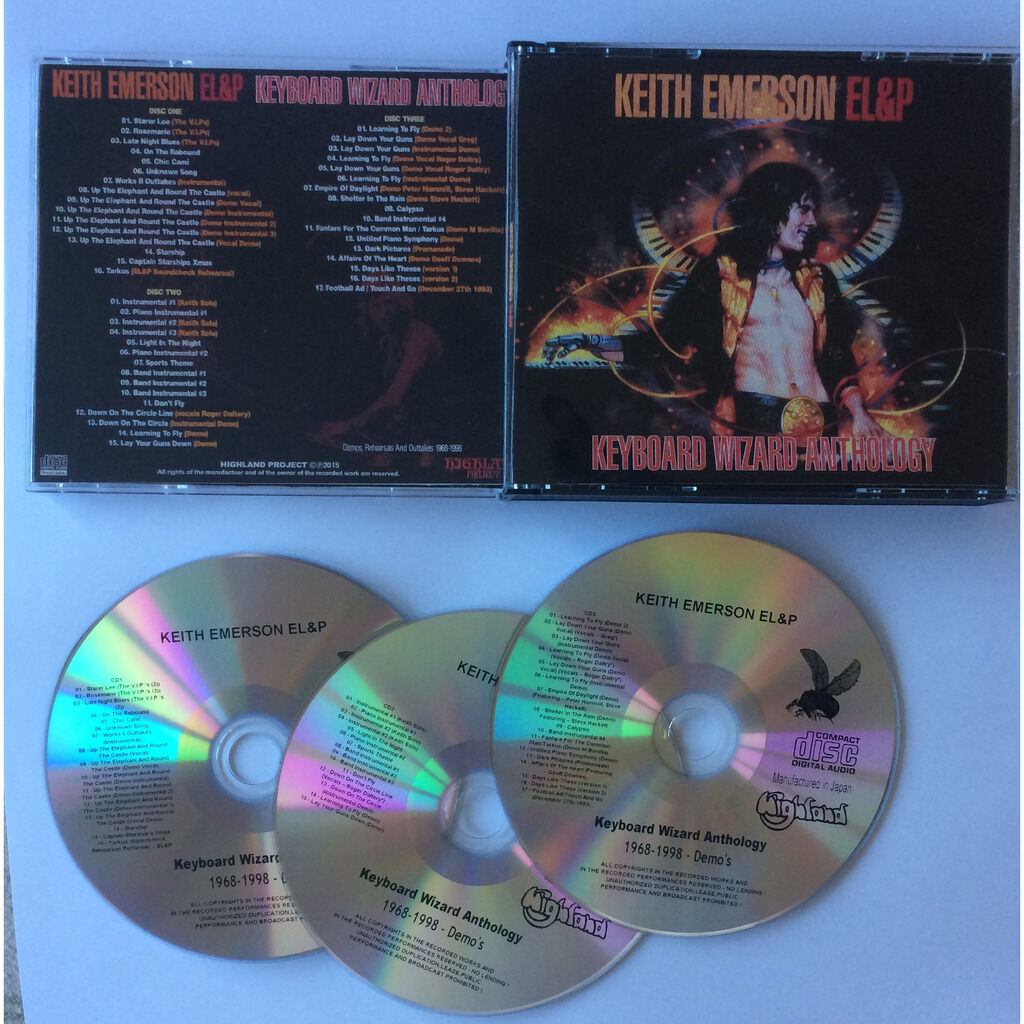 Keyboard wizard anthology 1968-1998 by Keith Emerson, CD x 2 with ...