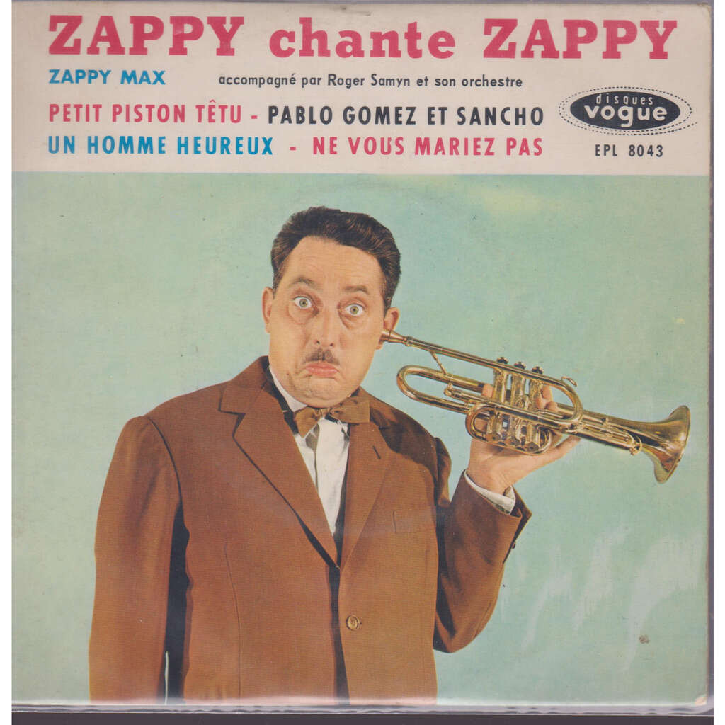 Zappy chante zappy de Zappy Max, EP chez prenaud - Ref:114754624
