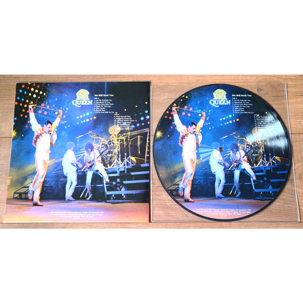 We will rock you / special limited edition picture disc for queen fan ...