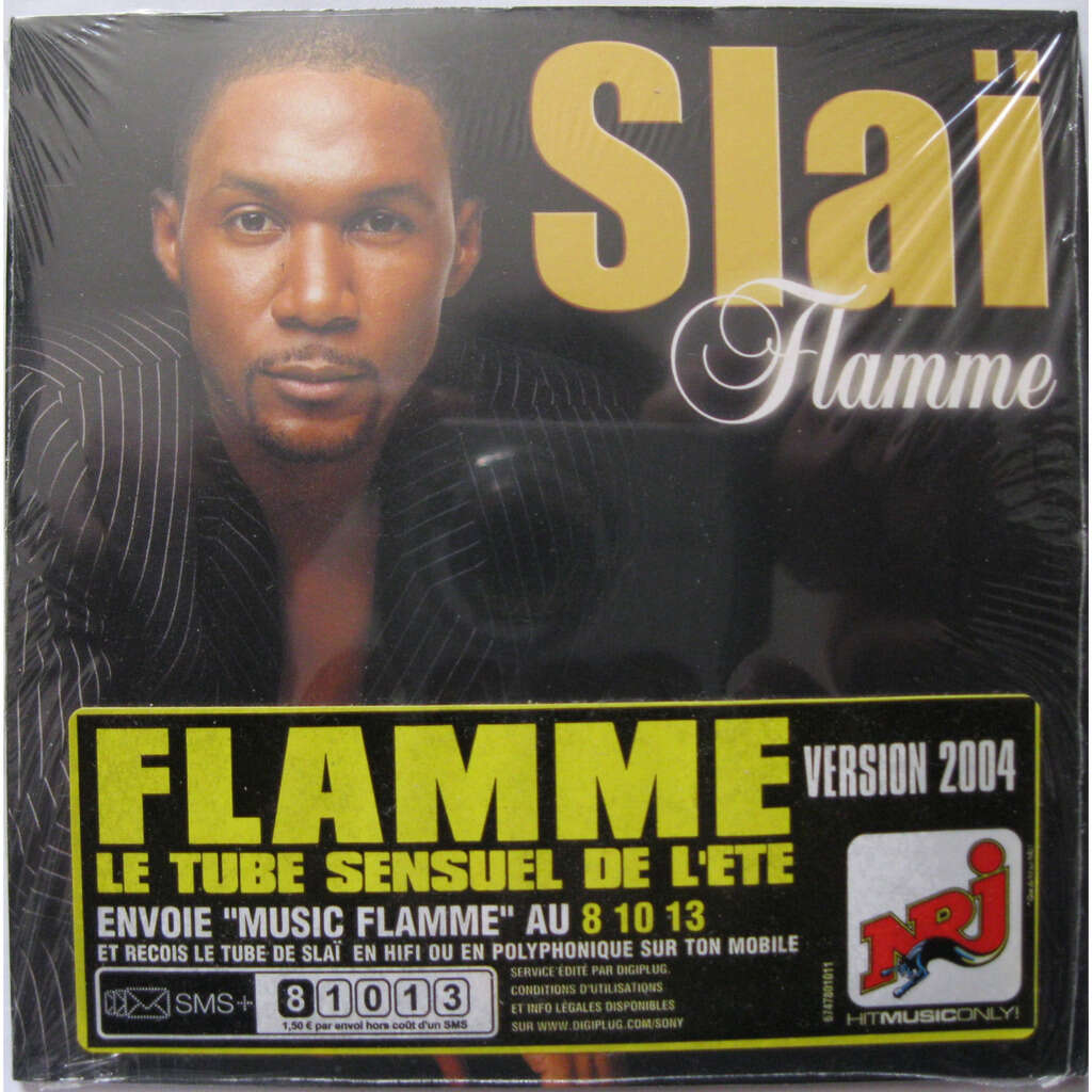 Flamme ( version radio / acoustique ) - Slaï - ( CDシングル ) - 売り手： CED ...