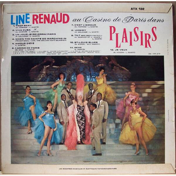 Line renaud au casiono de paris (original french press - 1959 - brenot ...