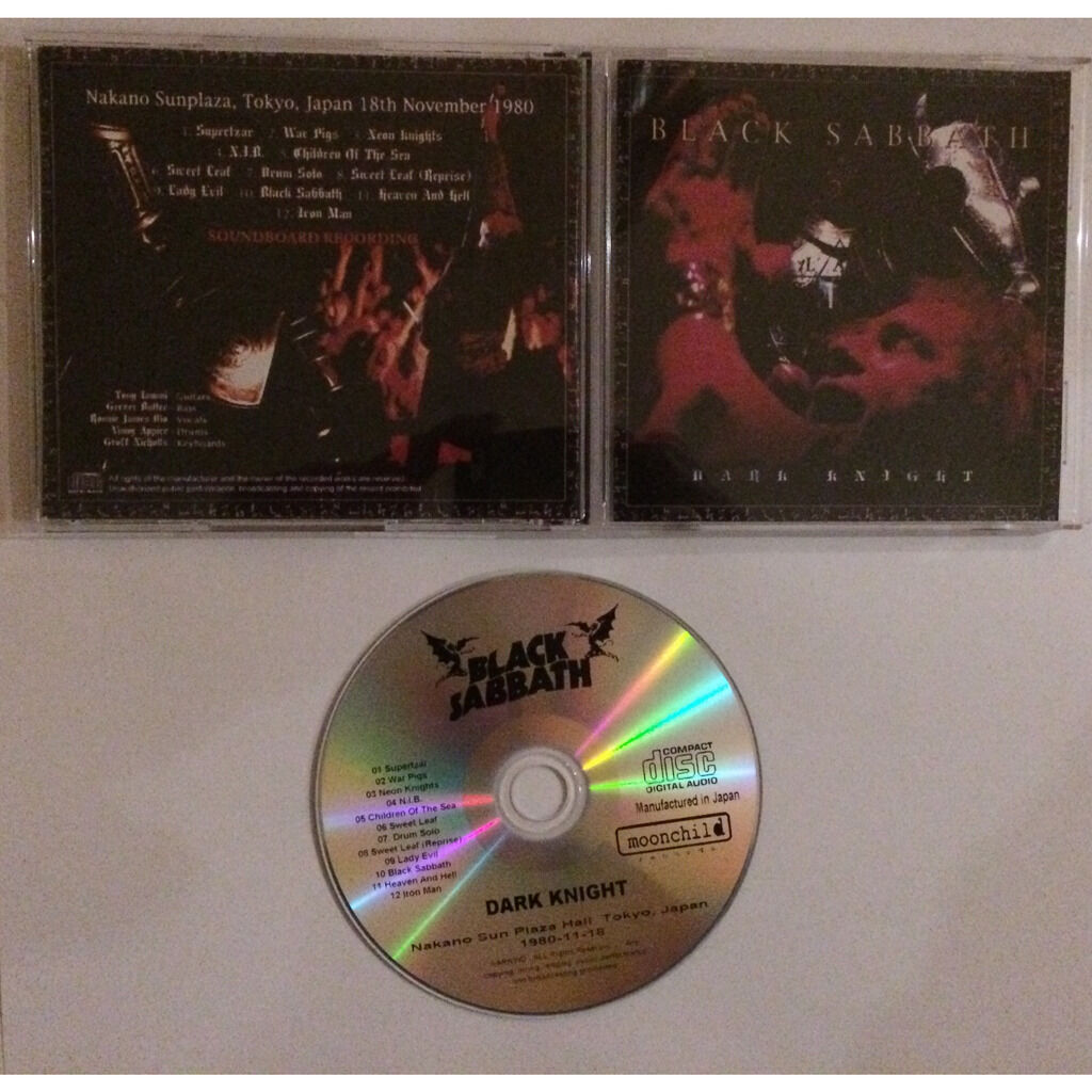 Dark knight by Black Sabbath, CD with galaxysounds - Ref:1571494168