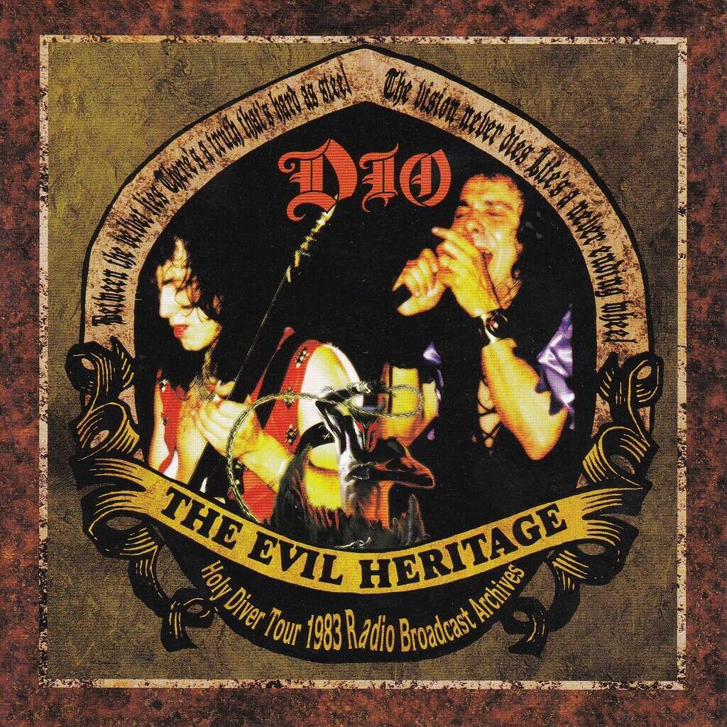 Evil heritage by Dio, CD with galaxysounds - Ref:1573068802