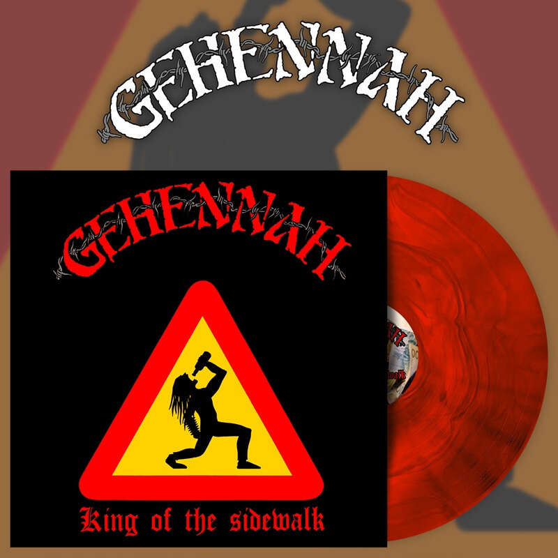 GEHENNAH king of the sidewalk. marble vinyl, LP 180-220 GR for sale on ...