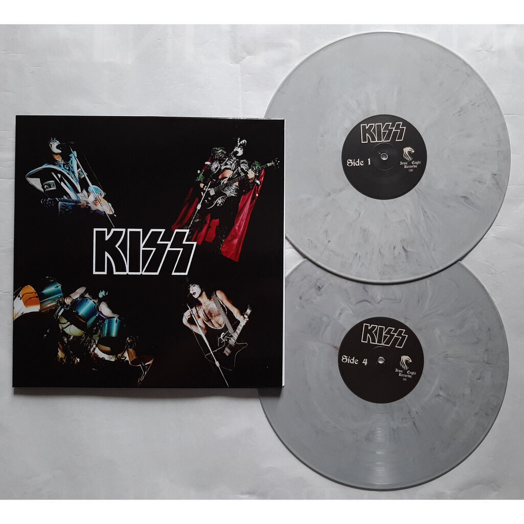 Kiss-limited édition box-2lp-grey vinyl-130 copies-2017-us. by Kiss, LP ...
