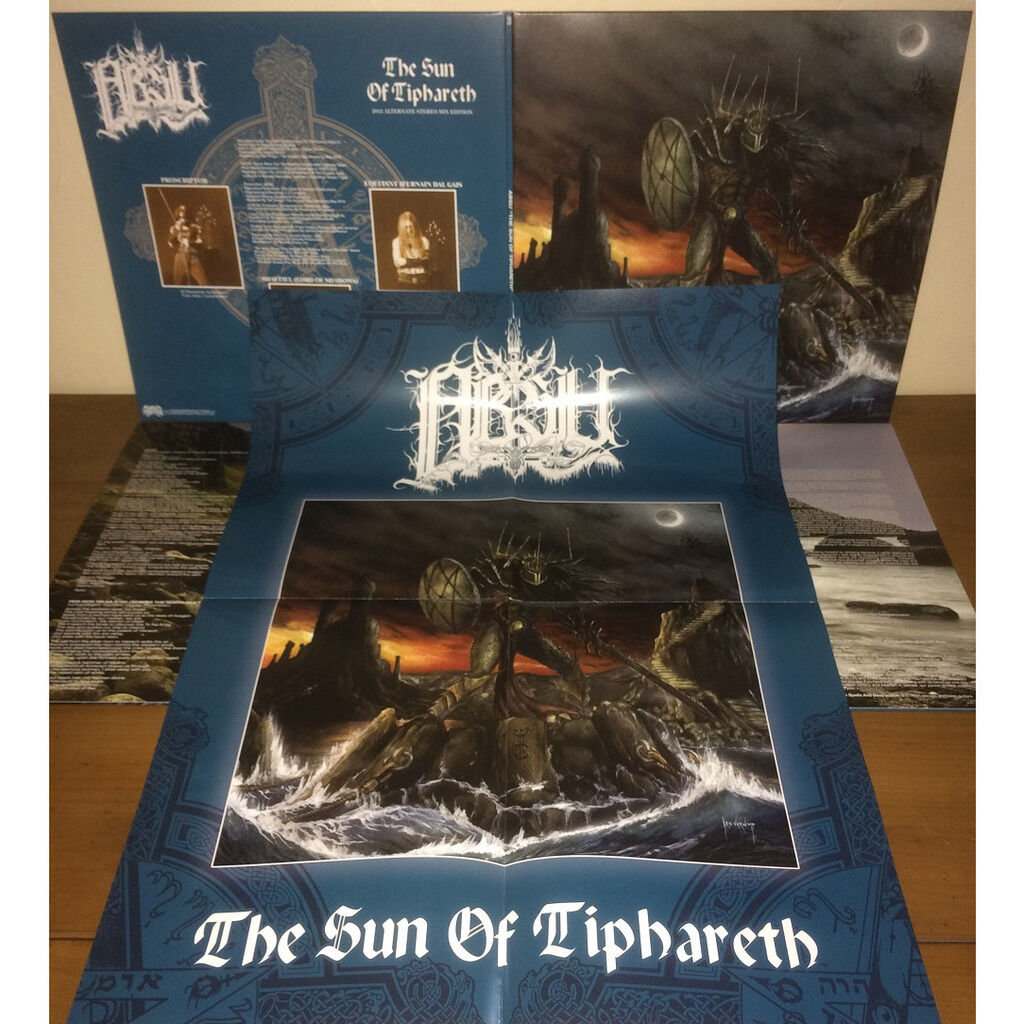 ABSU the sun of tiphareth. black vinyl, LP 180-220 GR for sale on ...