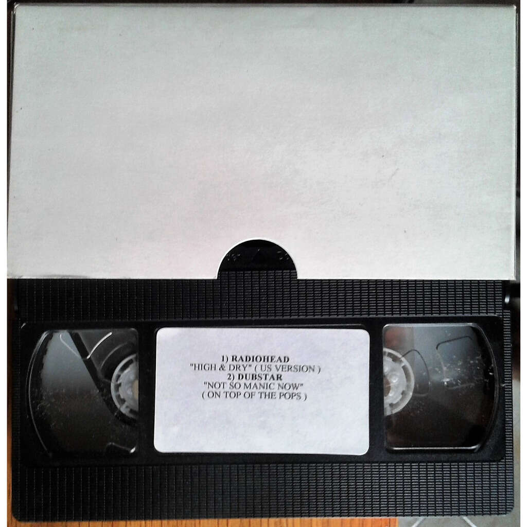 High & dry (us version) (usa 1995 promo-only in-store ntsc vhs video ...