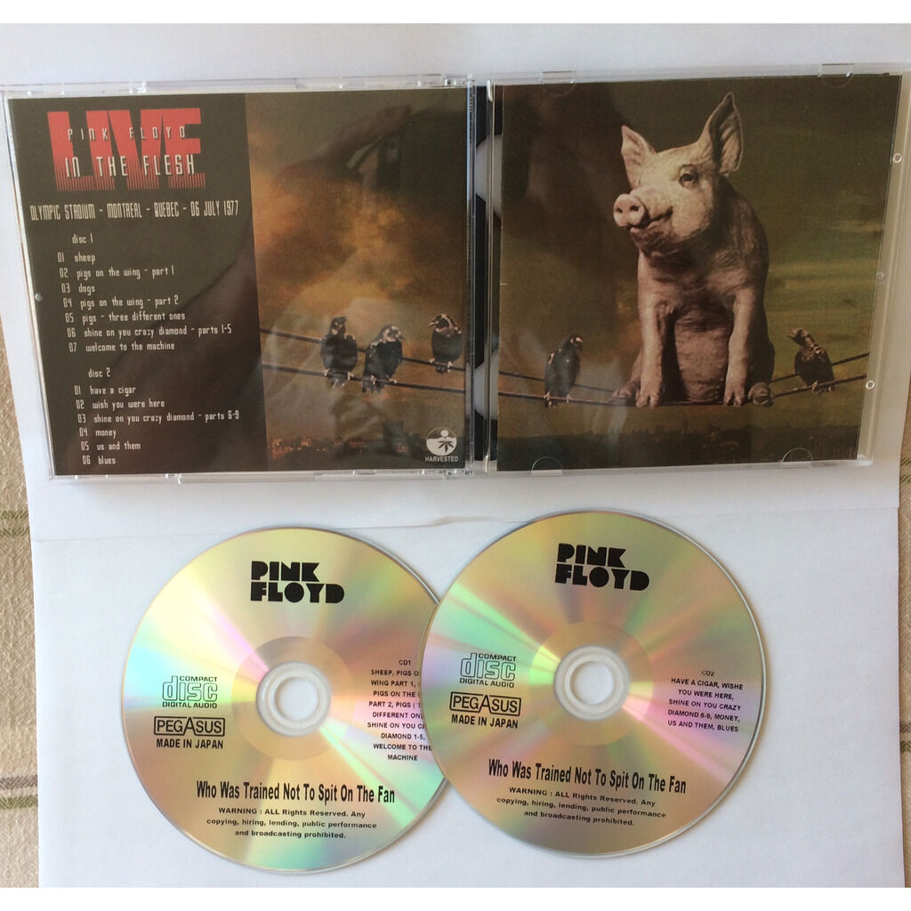 Who was trained to spit on the fan by Pink Floyd, CD with galaxysounds ...