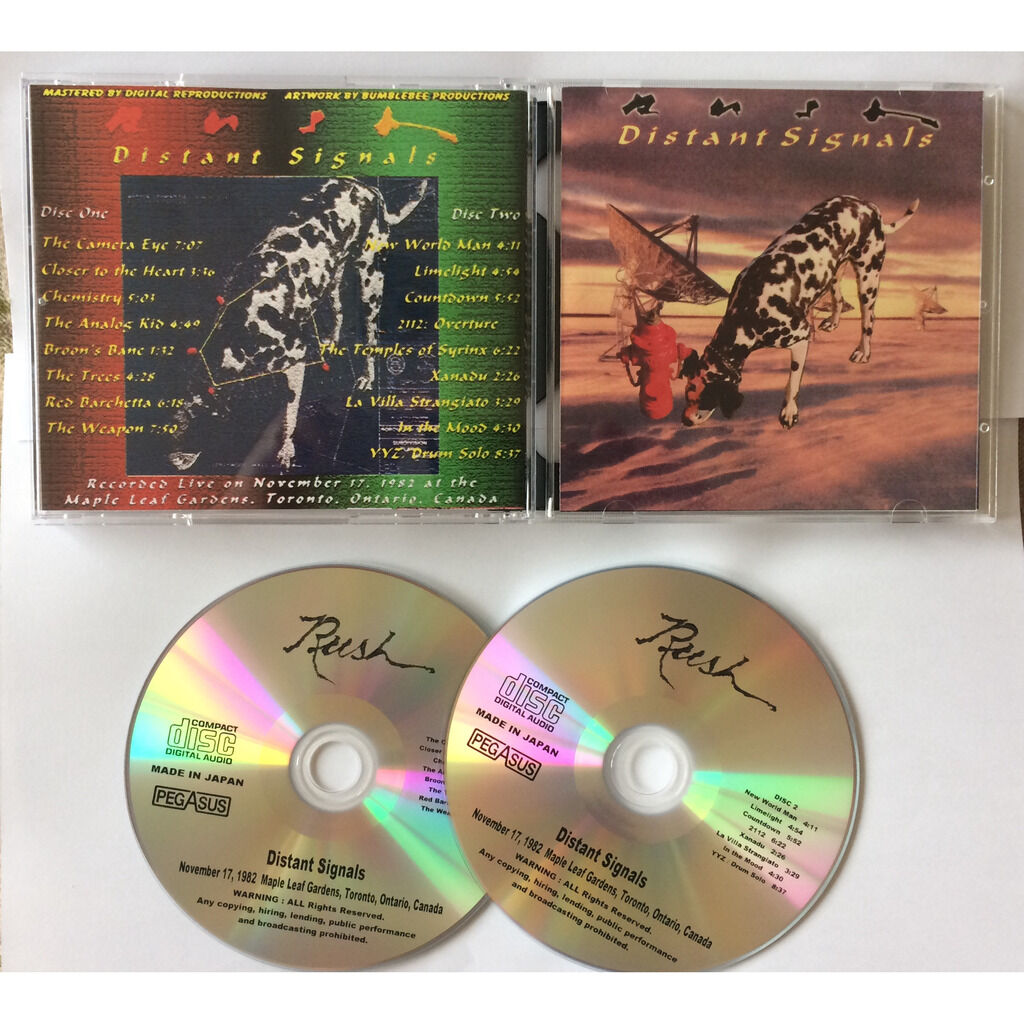 Distant signals by Rush, CD with galaxysounds - Ref:1548009885