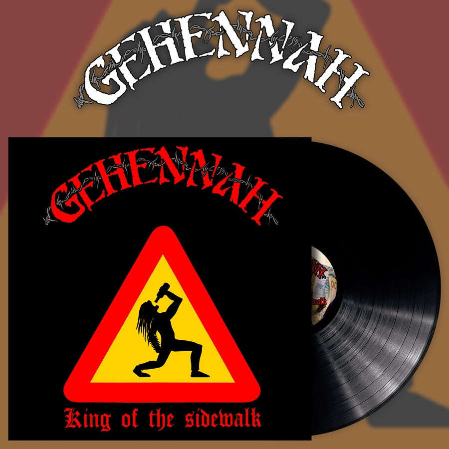 GEHENNAH king of the sidewalk. black vinyl, 33T 180-220 GR en vente sur ...