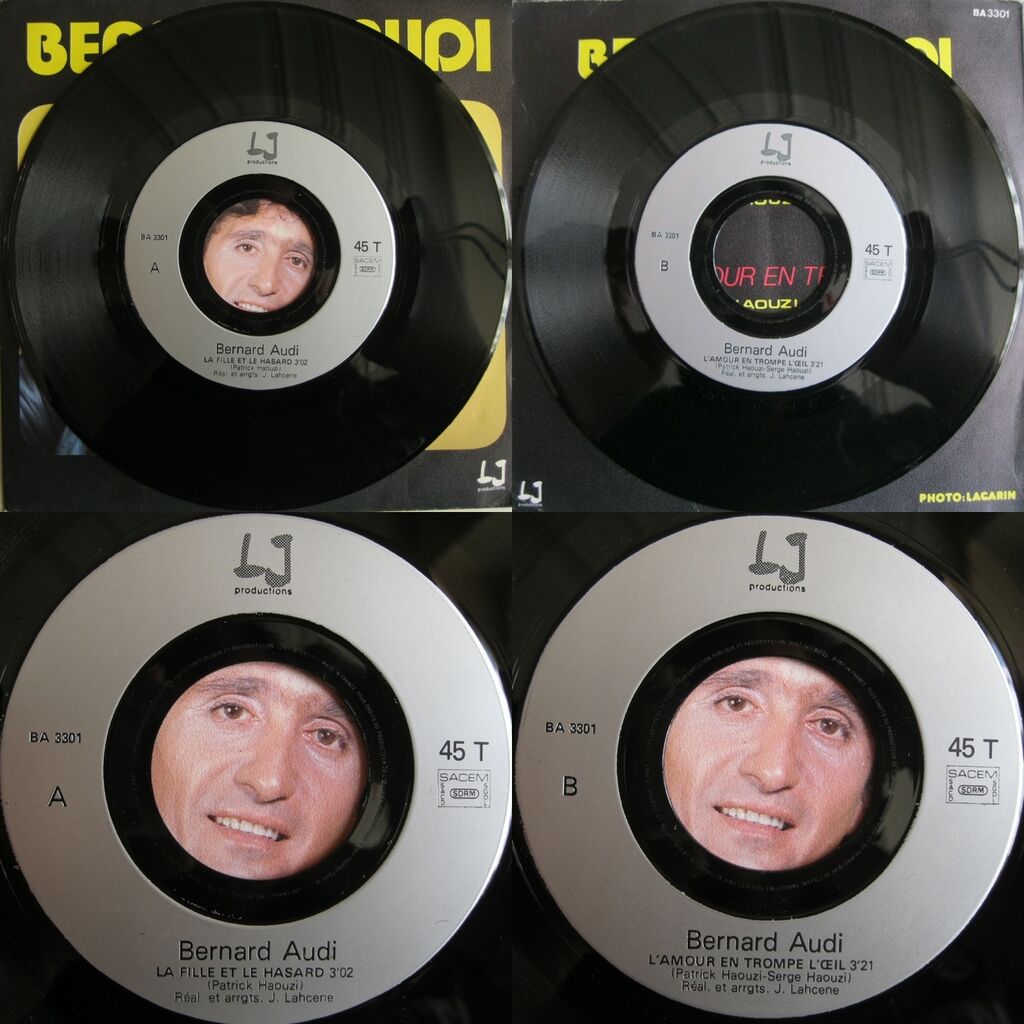 La fille et le hasard ( dédicacé à valérie ) de Bernard Audi, SP chez ...